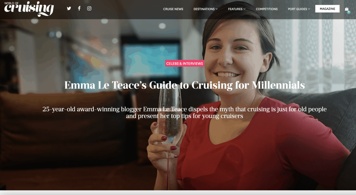 About - Emma Cruises