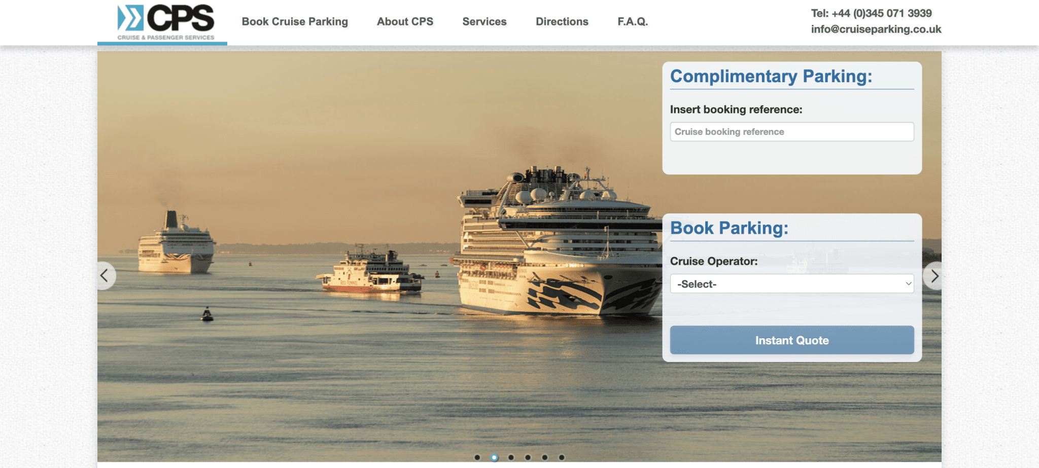 CPS Car Parks - Southampton Cruise Parking Options - Emma Cruises