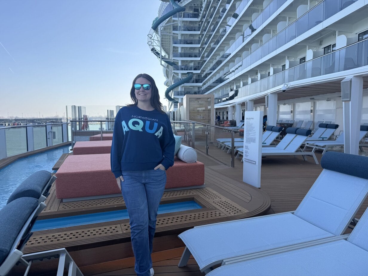 I Spent 8 Days on a BRAND NEW Cruise Ship (Before Her Launch) - Emma ...